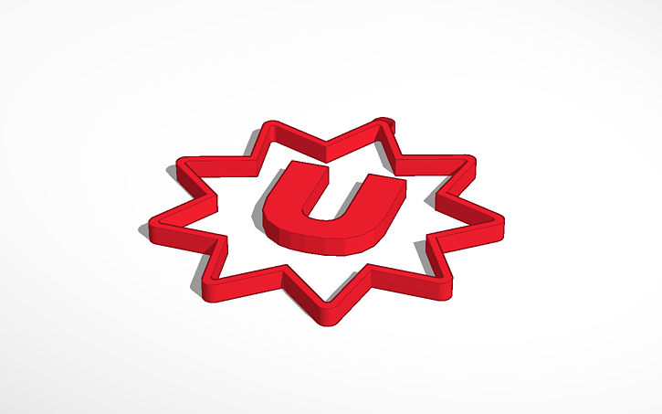 3D design utepsa logo - Tinkercad