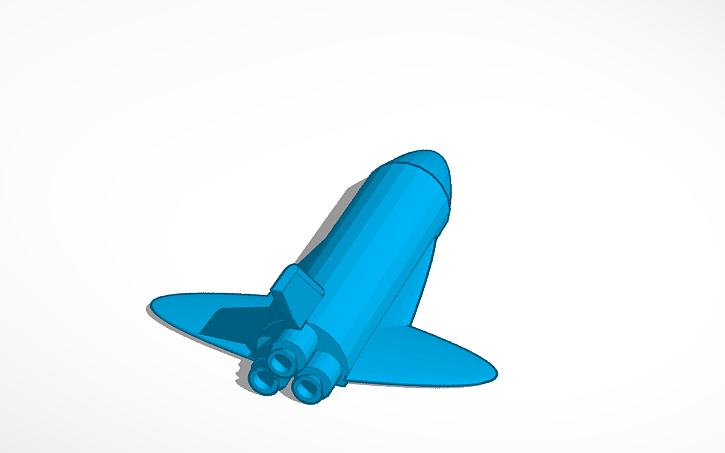 3D design Space shuttle | Tinkercad