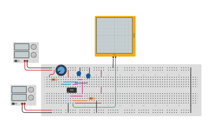 Circuit design PWM Escalón - Tinkercad