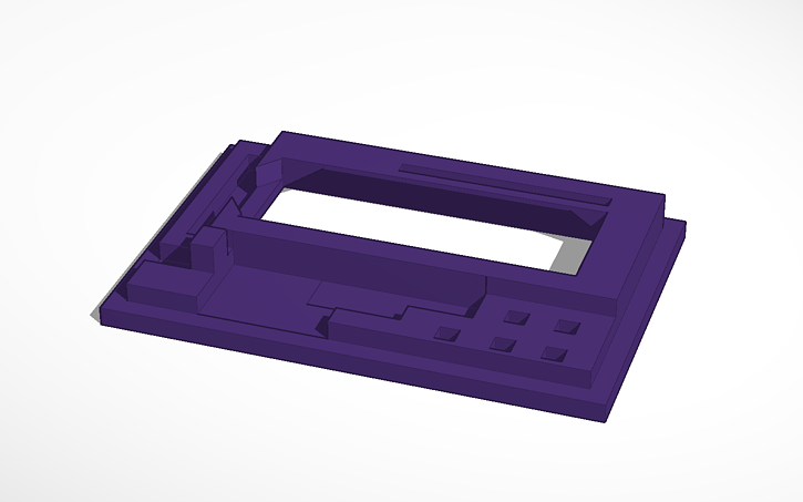 3D design SIO2SD v1.0 Top - Tinkercad