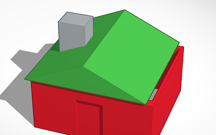 3D design Simple House - Tinkercad