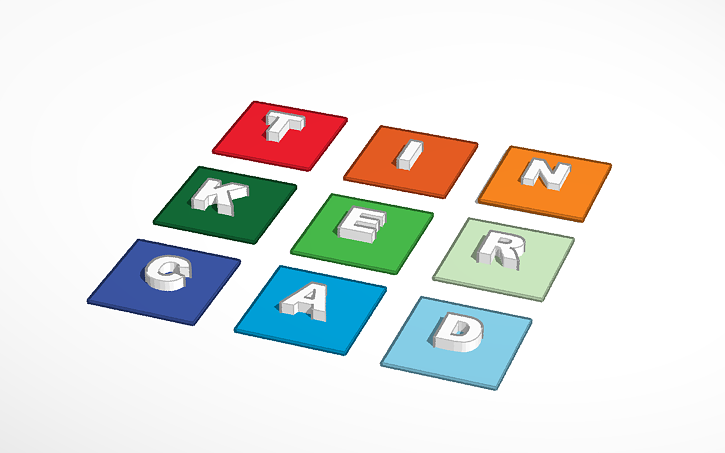 3D design Tinkercad Logo | Tinkercad
