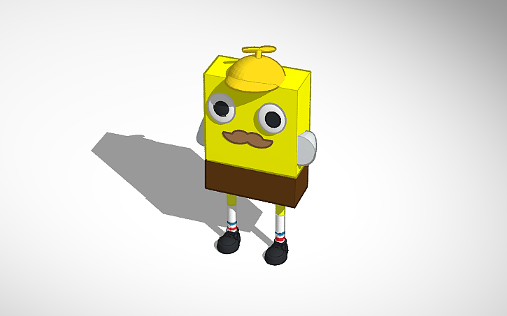 3D design Cartoon character - Tinkercad
