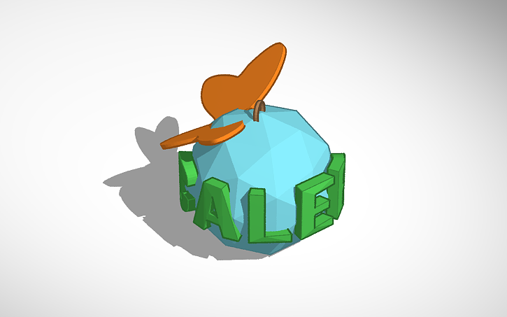 3D design KeyChain - Tinkercad