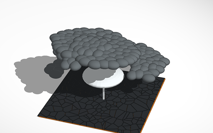 3D design cloud city | Tinkercad