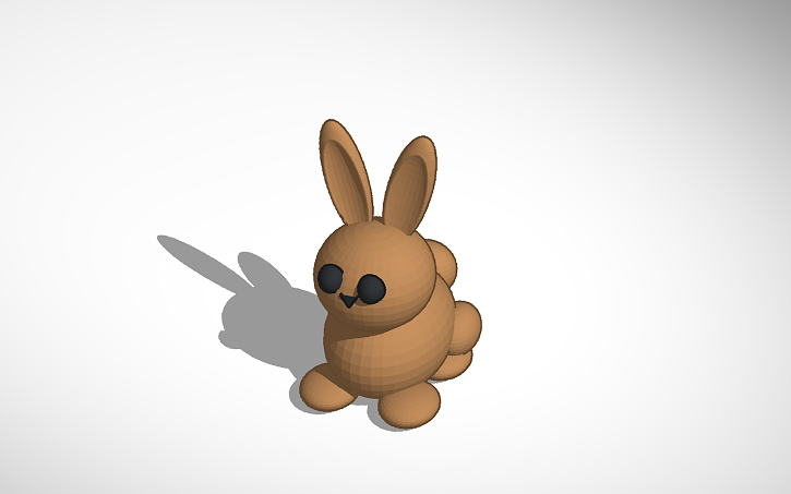 3D design Rabbit - Tinkercad