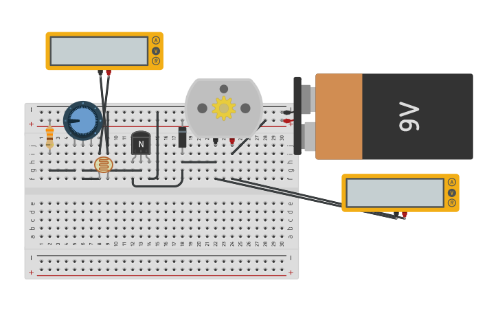 Circuit Design Circuito Fotoresistencia Tinkercad