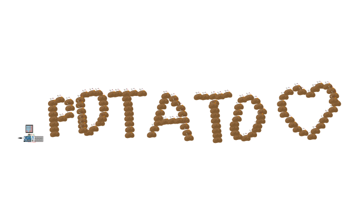 Circuit design Potato - Tinkercad