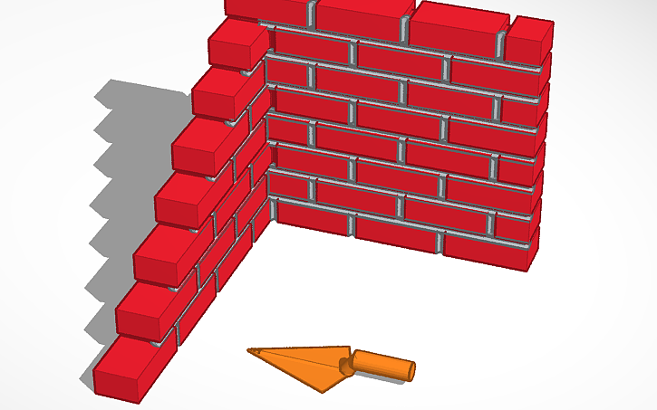 3D design wall - Tinkercad