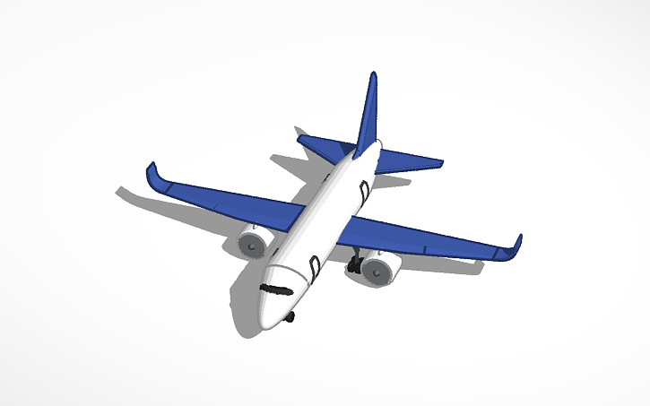 3D design Airplane - Tinkercad