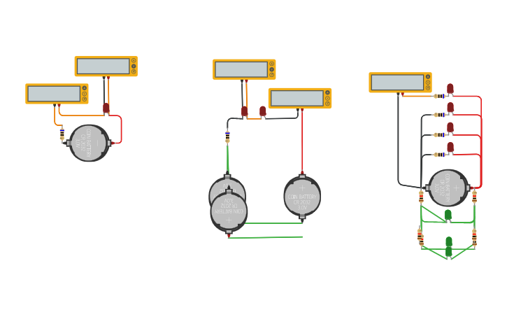 Circuit Design Series And Parallel Circuits Tinkercad