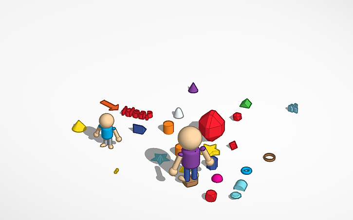 3D design idea board or something idk - Tinkercad