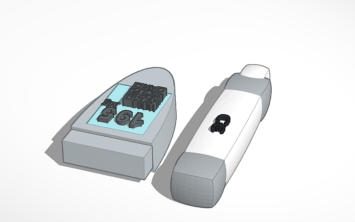 3D design Glucometro - Tinkercad