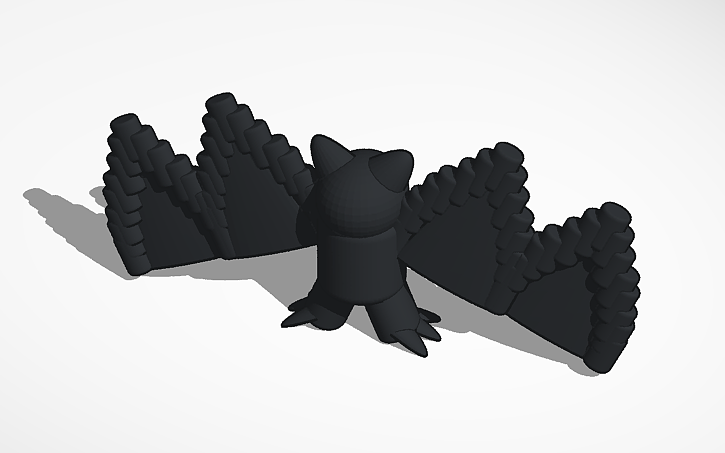 3D design Bat | Tinkercad