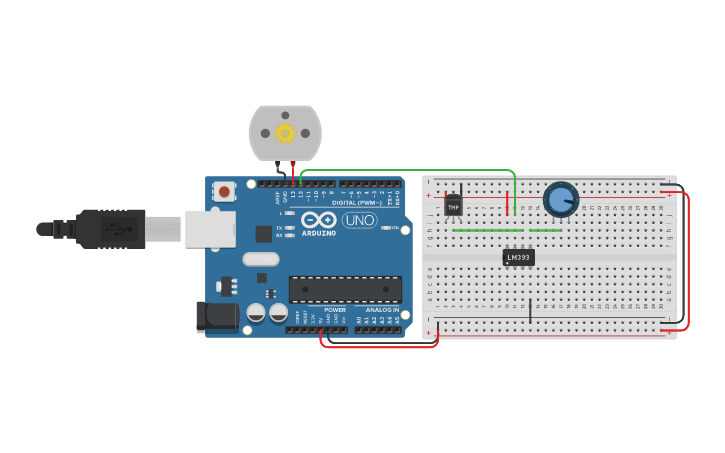 Circuit design 201 Mechatronics Project | Tinkercad