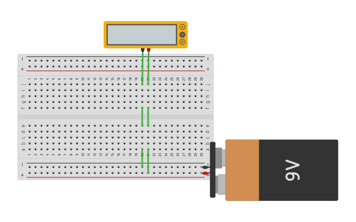 Circuit Design Measure Voltage And Current Of Components Tinkercad