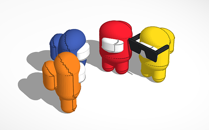 3D design Among Us | Tinkercad