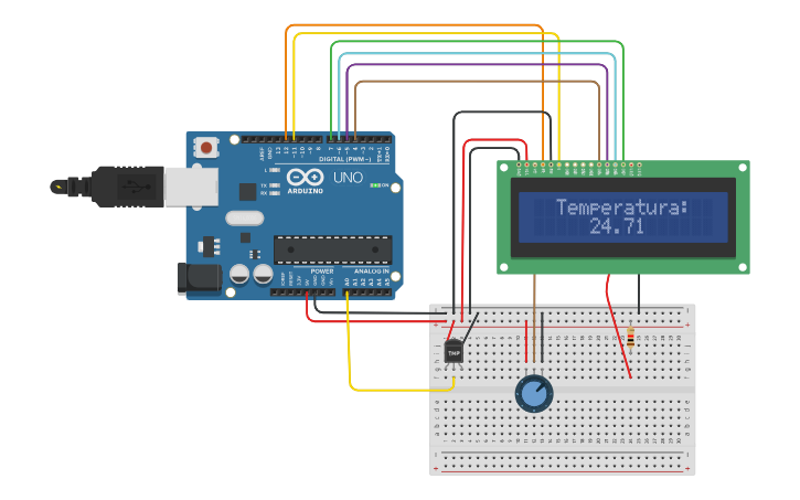 Circuit Design Lucas Pereira Display Lcd 16x2 Sensor De Temperatura