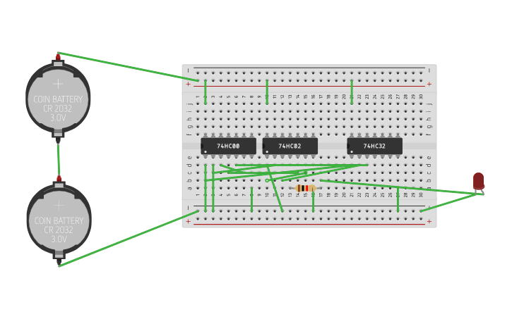 Circuit Design Task 2 Tinkercad