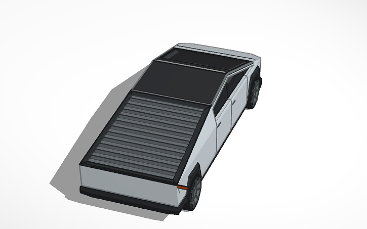 3D design Cybertruck Template | Tinkercad