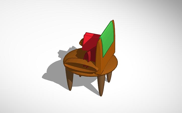3D design Chair Design - Tinkercad