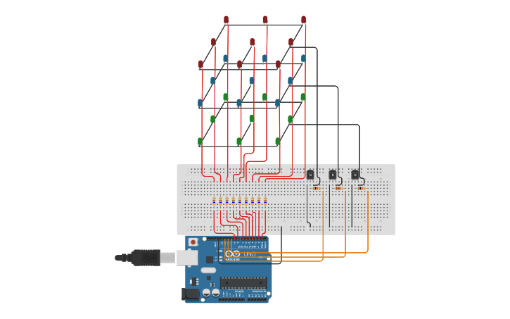 Circuit Design Задание 1 Сборка Tinkercad