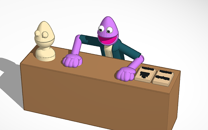 3D design Randy Feltface - Tinkercad