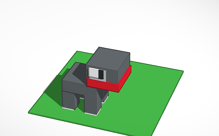 3D design mob c: the great hunger - Tinkercad