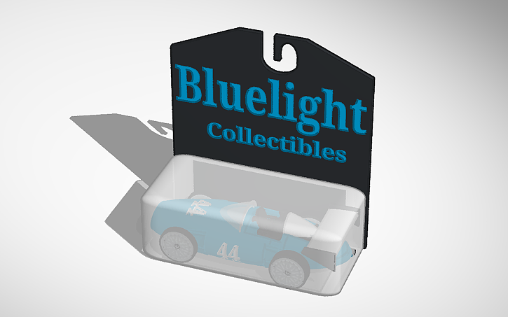 3D design Bluelight collectibles Sandtiger - Tinkercad