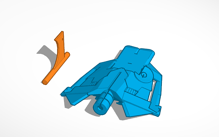 3D design Spider Man (Web shooters) - Tinkercad