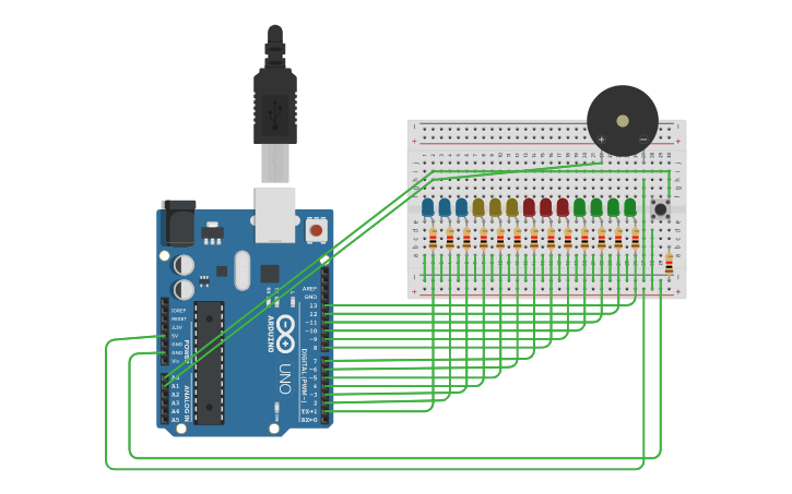 Circuit design act no. 1 - Tinkercad