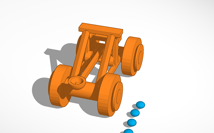 3D design Coles mini catapult - Tinkercad