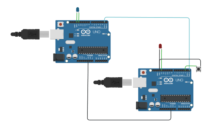 Circuit Design Serial Communication Between Arduinos Tinkercad 9557