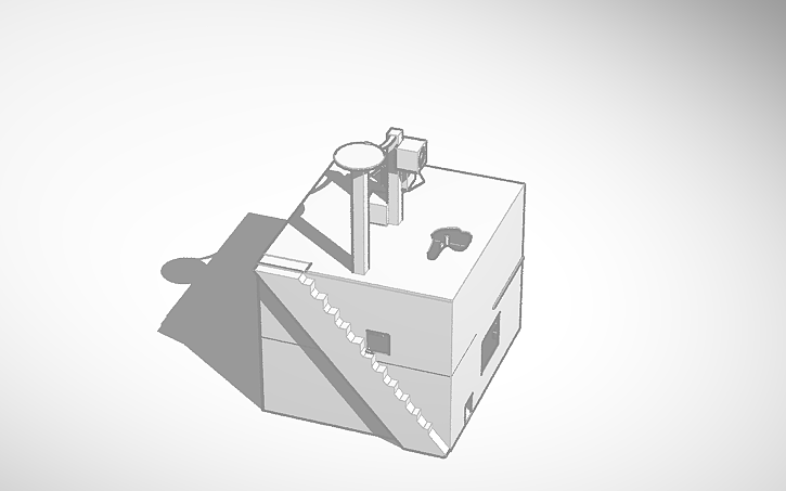 3D design kattenhuis | Tinkercad
