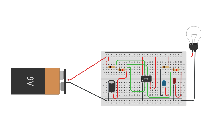 Circuit Design ชิ้นงานที่1 ออกแบบวงจรไฟฟ้า Tinkercad
