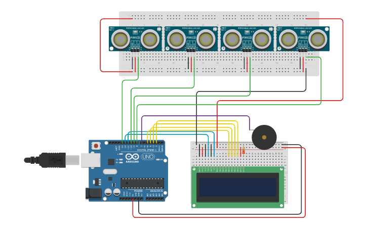 Circuit Design Arduino Team Project Coded Tinkercad