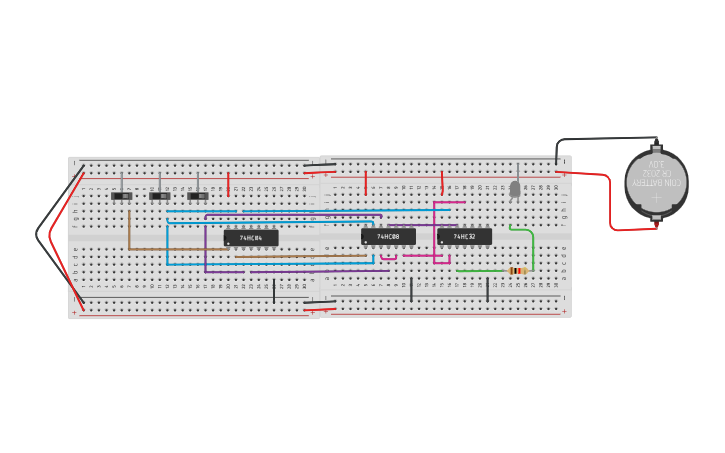 Circuit Design Compuertas Electronica Tinkercad