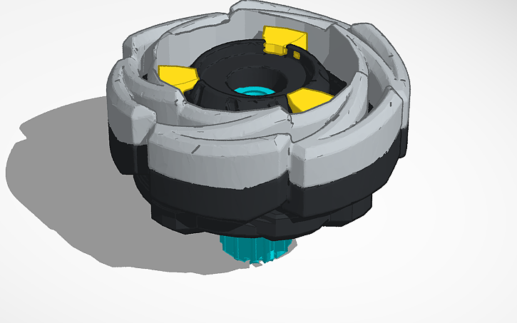 3D design leon crest - Tinkercad