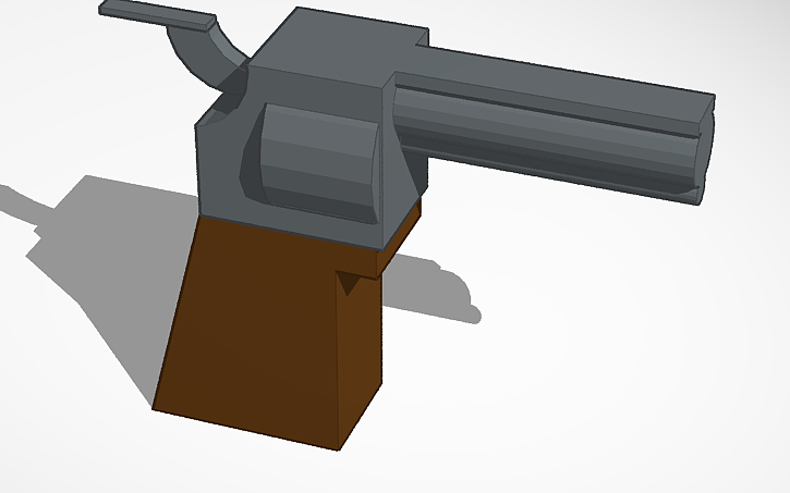 3D design Revolver V.2 - Tinkercad