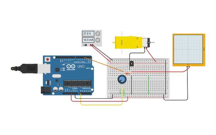 Circuit design Practica PWM - Tinkercad Circuit design Practica PWM - Tinkercad