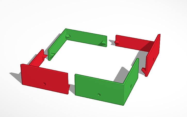 3D design Terrain +1" - Tinkercad