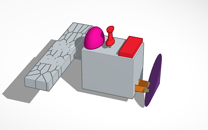 3D design mars orbit - Tinkercad