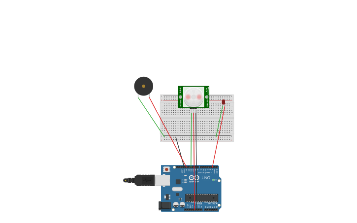 Circuit design PIR sensor 63707701 | Tinkercad