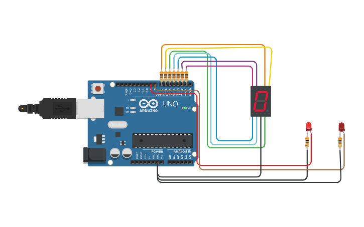 Circuit design 2 prova | Tinkercad