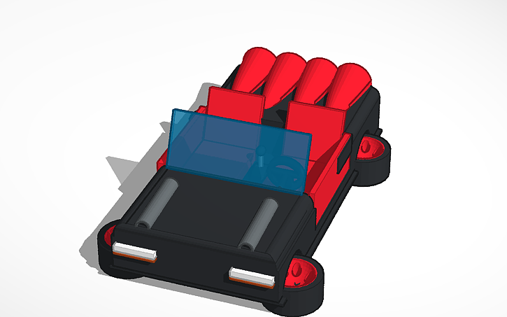 3D design flying car | Tinkercad
