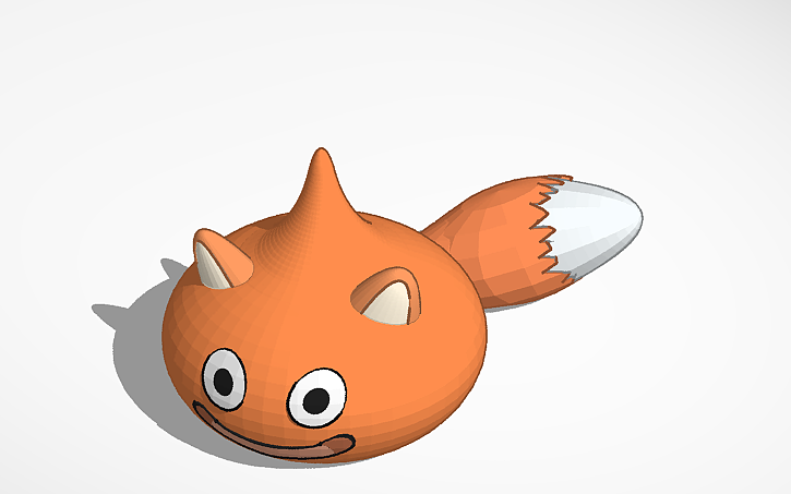 3D design Kitsune Slime for FireRoseKitsune - Tinkercad