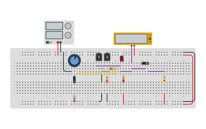 Circuit design Super ZENER.en cours... | Tinkercad