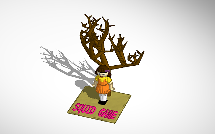 3D design Squid Game Doll - Tinkercad