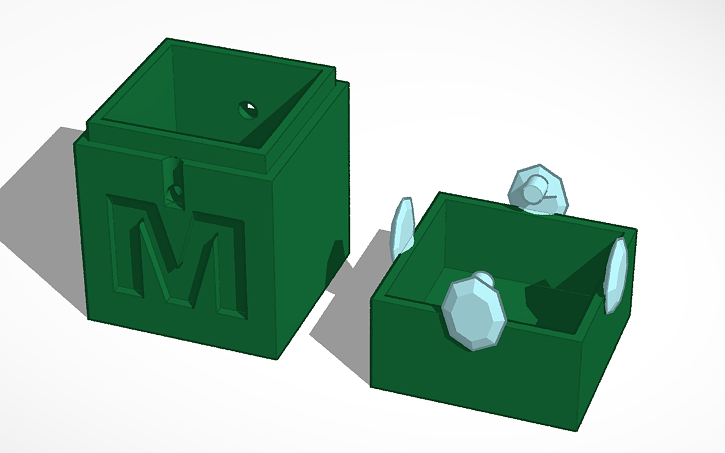 3d Design Box Tinkercad