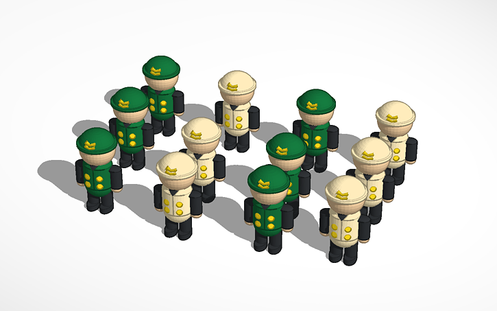 3D design the army | Tinkercad